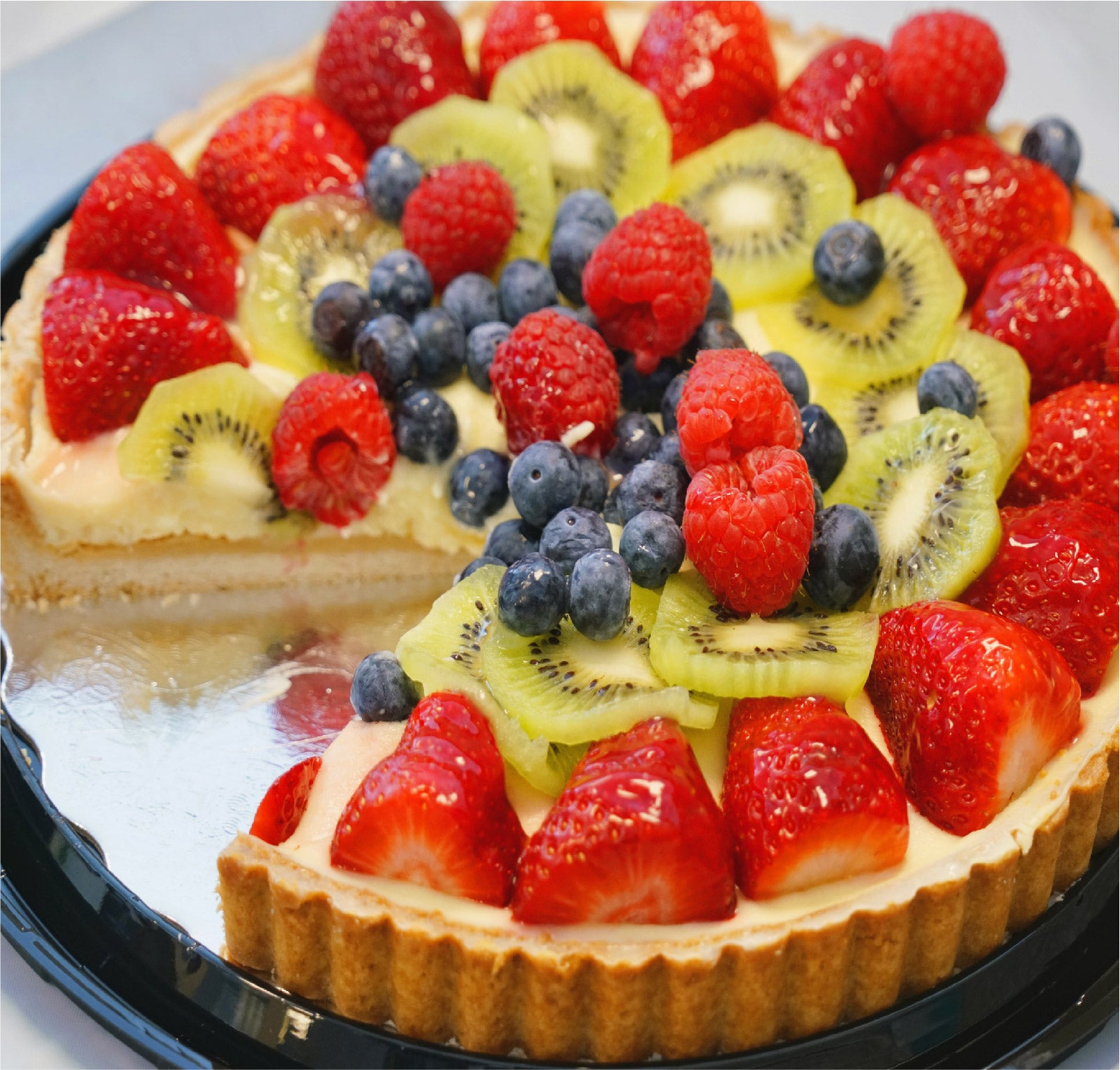 Vegan Custard Tart Giselles Vegan Kitchen